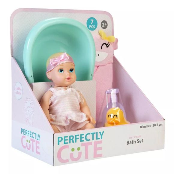 Perfectly Cute | Toys | Perfectly Cute 8 My Lil Baby Bath Set Blue Eyes ...